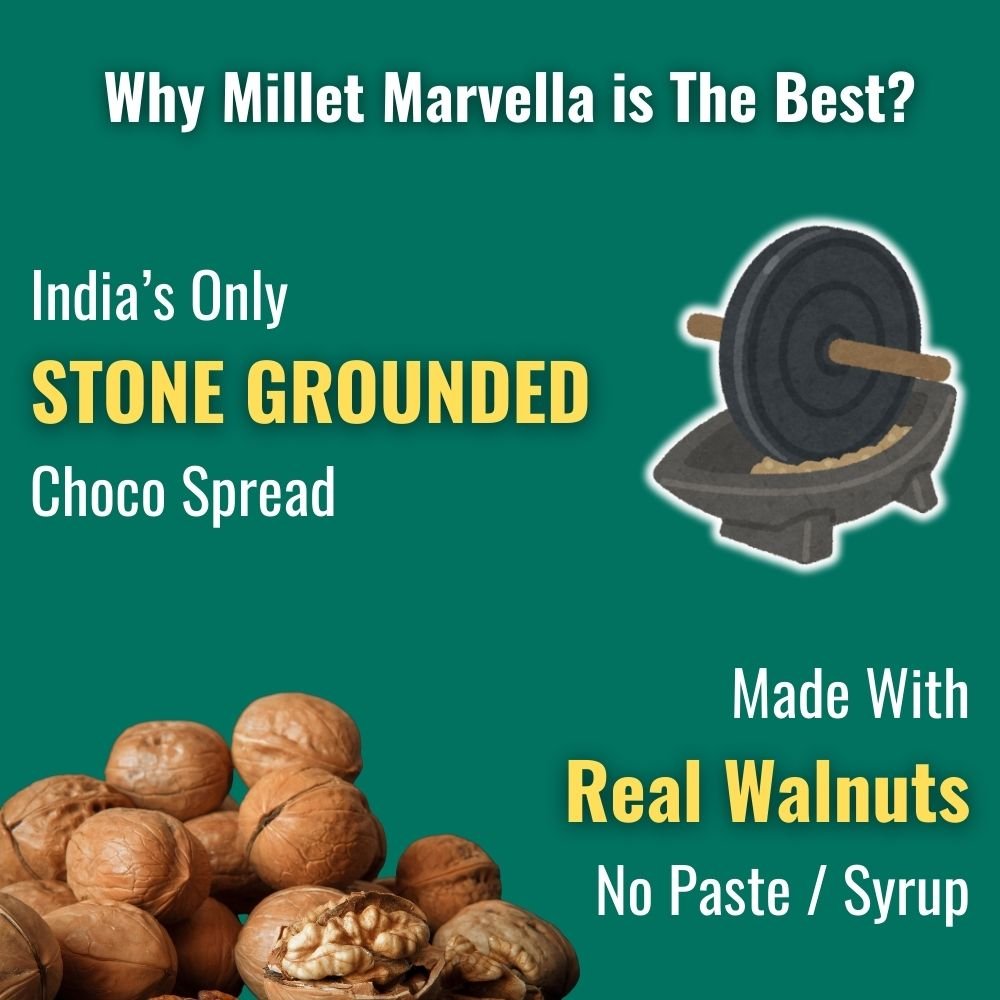 Millet Marvella - Millet Walnut Choco Spread [WALNUT DUO] 2x230g - PRISHIGO